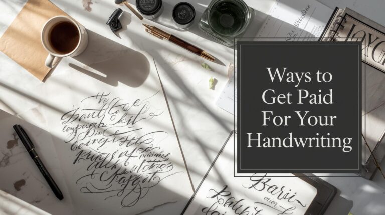 Have Great Handwriting? Here are 5 Ways To Get Paid For It
