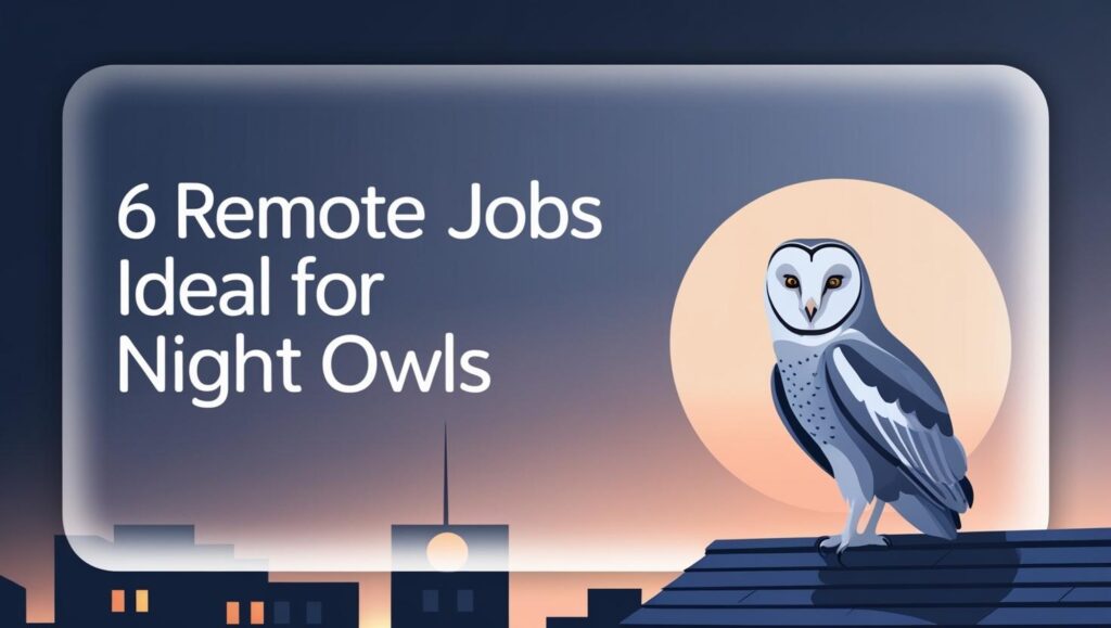 6 Remote Jobs That Are Perfect For Night Owls