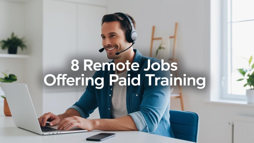 8 Work at Home Jobs That Offer Paid Training